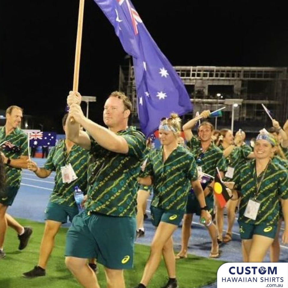 Pacific Games, Solomon Islands - Aussie Olympic Team Shirts 2024 ...