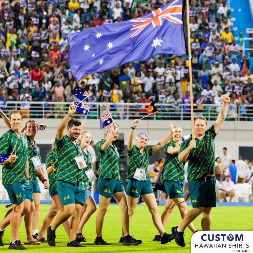 Pacific Games, Solomon Islands - Aussie Olympic Team Shirts 2024 ...