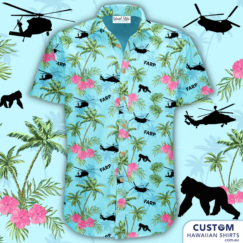 Military Custom Hawaiian Shirts