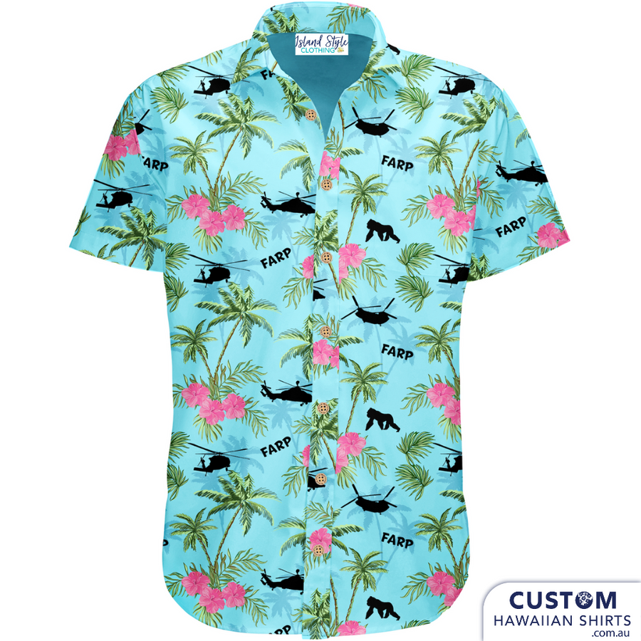 Military Custom Hawaiian Shirts