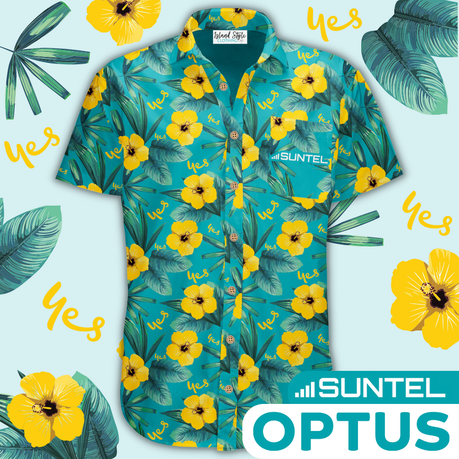 Suntel Yes Optus, Brisbane - Customised Shirts
