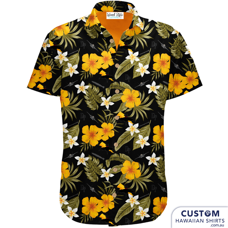 Military Custom Hawaiian Shirts