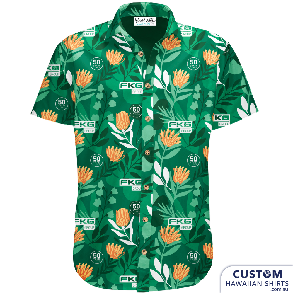FKG Group, 2022 GC, QLD - Custom 50th Anniversary Shirts – Custom ...